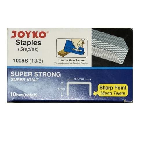 Jual Isi Staples Tembak JOYKO 1008S 13/8" Refill Stapler Tembak/Gun ...