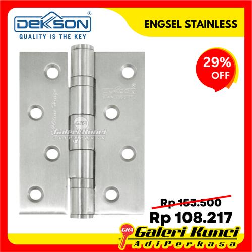 Jual Engsel Dekson Dekkson ECOLINE 4X3X3MM 2BB SSS Engsel Pintu Jendela ...
