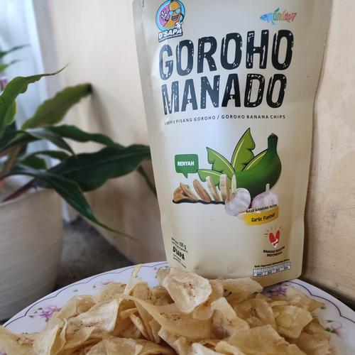 Jual KERIPIK PISANG GOROHO/KHAS MANADO/100g/OLE OLE MANADO - Gula Merah ...