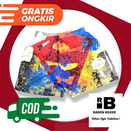 Jual Boxer Superman Boxer Karakter Boxer Gambar Kartun Boxer Unisex ...