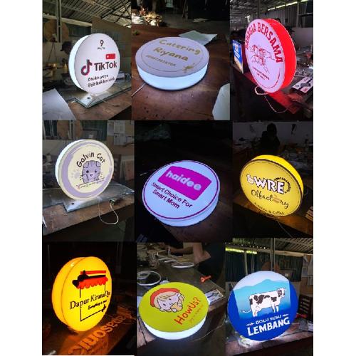 Jual Neon Box Custem | Papan Nama | Papan Usaha | Logo - 20CM, 1 SISI ...