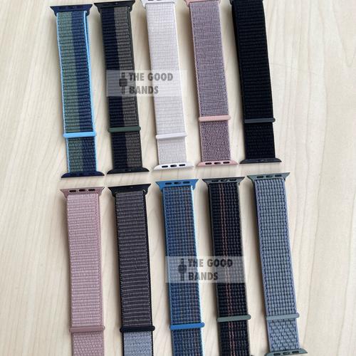 Jual Strap Tali Apple Watch 1 2 3 4 SPORT LOOP WOVEN NYLON 38mm 40mm ...