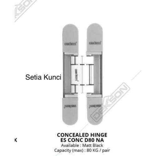 Jual Engsel Concealed Hinge Dekkson ES CONC D80 Invisible Hinge DKS ...