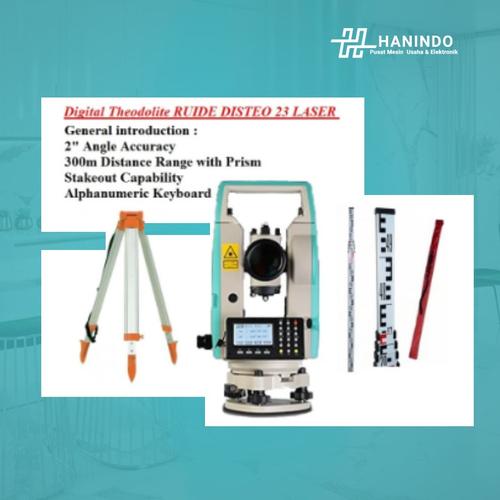 Jual Digital Theodolite Ruide Disteo 23 Laser / Teodolit RUIDE DT 23 / DT23 - Kota Bandung ...