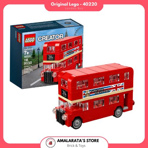 Jual Original Lego CREATOR 40220 - London Bus Brick Mainan Balok - Kota ...