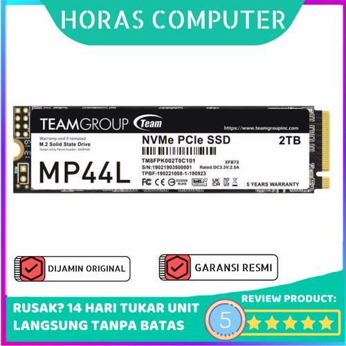 Jual SSD TeamGroup M44L M.2 2280 2 TB PCIe 4.0 x 4 NVMe 1.4 3D SLC NAND ...