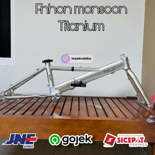 Jual fnhon frame set monsoon new plus handlepost - rosegold - Jakarta ...