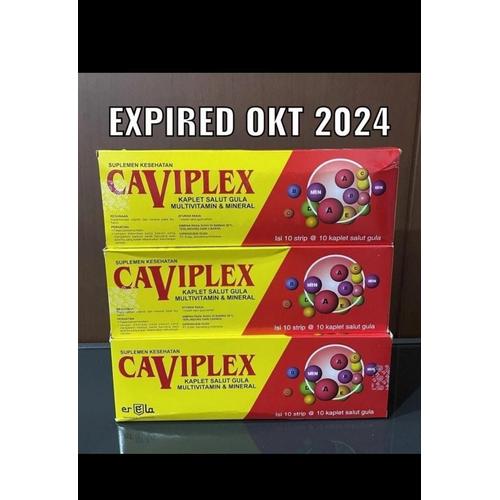 Jual Caviplex Box 100 Kaplet Multivitamin - Jakarta Utara - Apotek Kubu ...