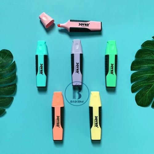 Jual Bindermu Stabilo Highlighter Penanda Warna Pastel Color - Pastel ...