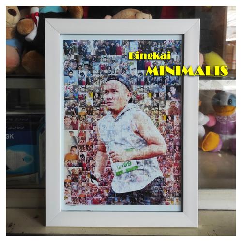 Jual MOZAIK FOTO EDISI WISUDA UK.A4 - Frame MINIMALIS - Kota Bekasi ...