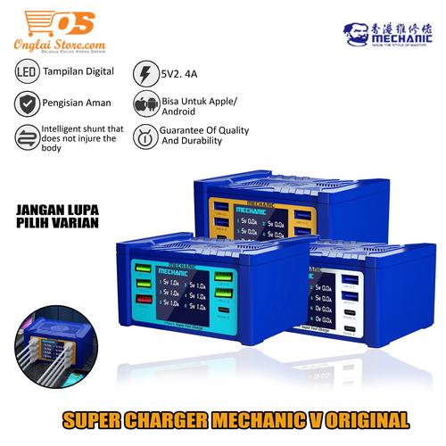 Jual Super Charger Mechanic V Usb Port Charger Super Charger Adaptor ...