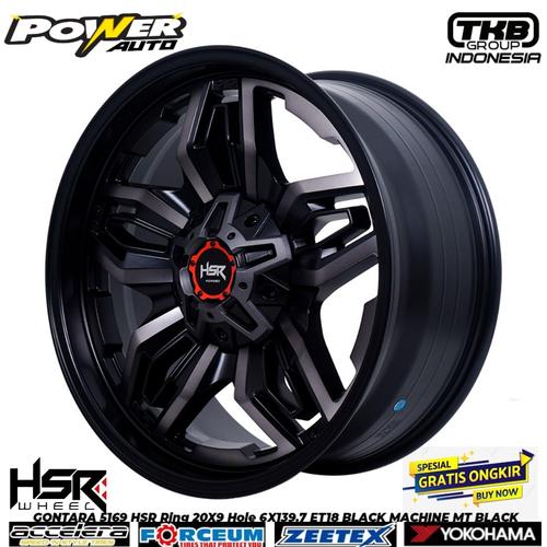 Jual VELG MOBIL HARDTOP LAND CRUISER PAJERO RING 20 LEBAR 9 HSR GONTARA ...