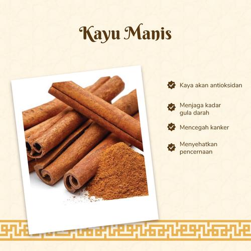 Jual Arabian Palm - Kayu Manis 260 gram Asli Penambah Rasa Makanan ...
