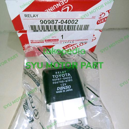 Jual RELAY TOYOTA KAKI 5 12VOLT RELAY AC COROLA STARLET SOLUNA 90987 ...
