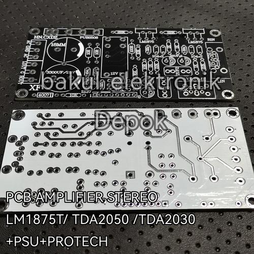 Jual PCB TDA2050 LM1875 STEREO - biru part tda - Kota Depok - bakul ...