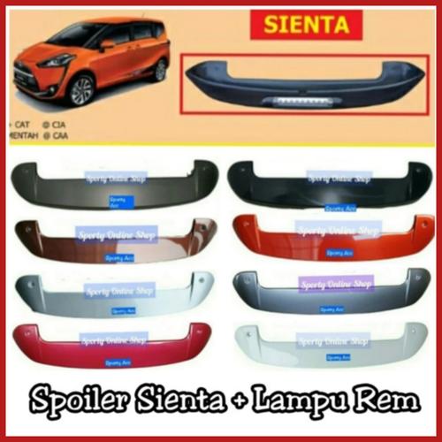 Jual Spoiler Sienta With Lampu Rem - Putih - Kota Tangerang - Sporty ...