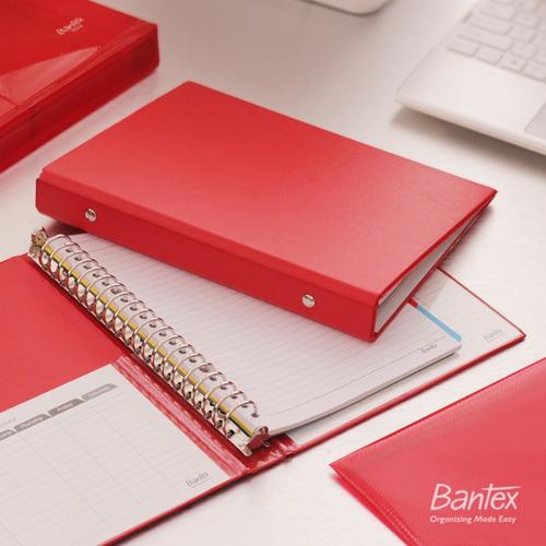 Jual Bantex Multiring Binder 20 Ring 25mm A5 Red #1324 09+P - Kab ...
