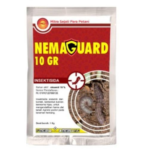 Jual Nemaguard 10 GR oksamil Insektisida racun ulat cacing tanah - 1kg ...