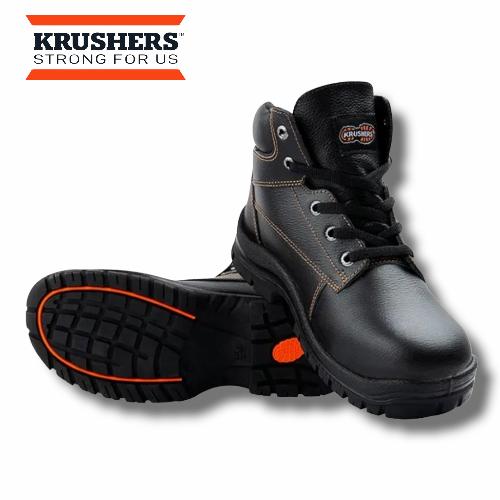 Jual Sepatu Safety Shoes Krushers Dallas Black Original | Safety Shoes ...