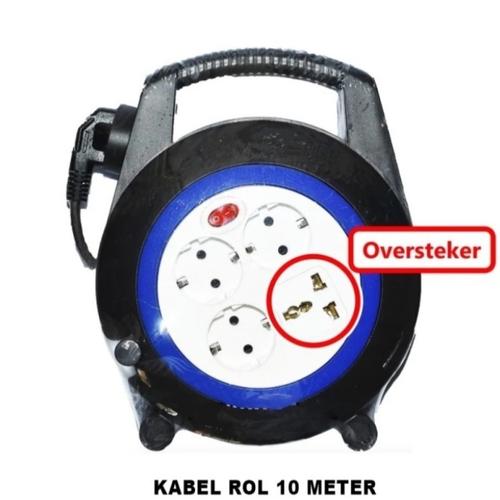 Jual KABEL ROLL 10 METER SAKLAR ALISCA STOP KONTAK OVER STEKER KABEL ...