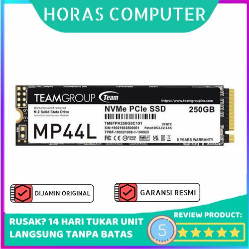 Jual SSD TeamGroup M44L M.2 2280 250GB PCIe 4.0 x 4 NVMe 1.4 3D SLC ...