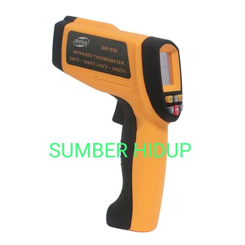 Jual Benetech GM1650 Thermometer Gun 200c-1650C Thermogun GM-1650 ...