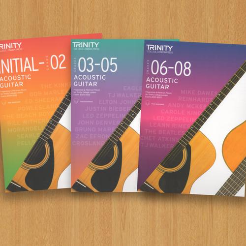 Jual Buku Tab Trinity Acoustic Guitar Complete Grade Initial-08 Free ...