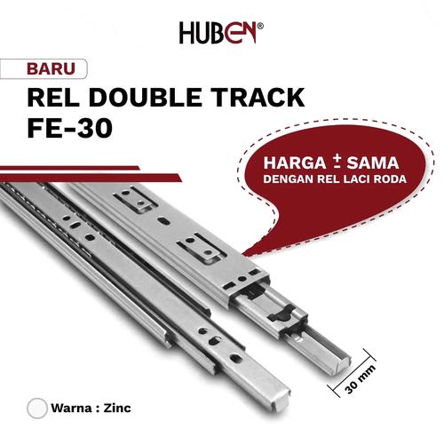 Jual Rel Laci / Rel Double Track FE 30 Zinc Huben Termurah - 300mm ...