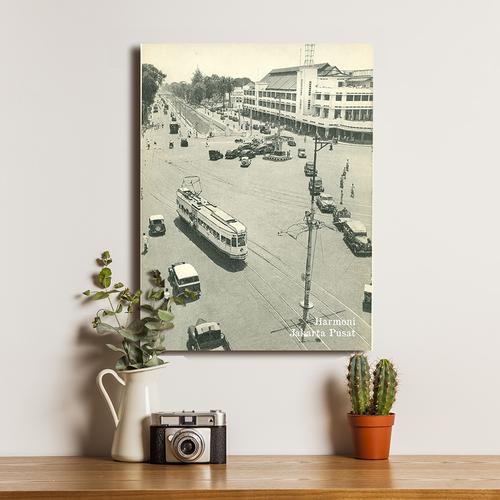 Jual Poster Harmoni Jakarta Tempo Dulu - Dekorasi Hiasan Dinding Kayu ...