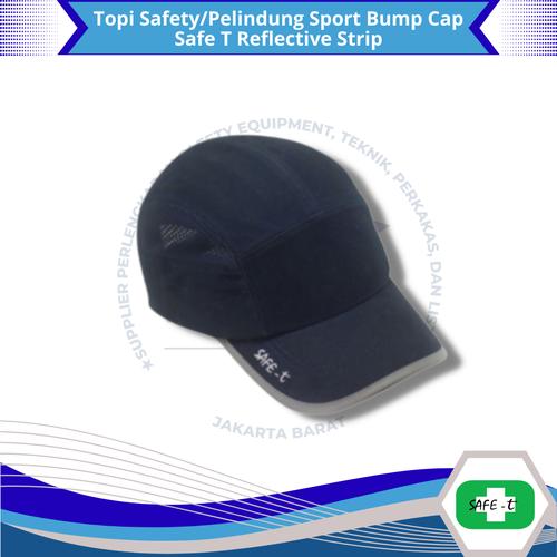 Jual Topi Safety/Pelindung Sport Bump Cap Safe T Reflective Strip ...