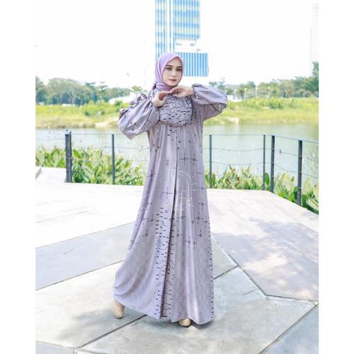Jual Baju Gamis Wanita Terbaru Adeva Maxi Dress Pesta Fashion Muslim ...
