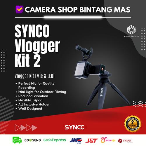 Promo Synco Vlogger Kit2 - Lengkap dengan Mikrofon dan LED Lampu Cicil 0% 3x - Jakarta Pusat ...