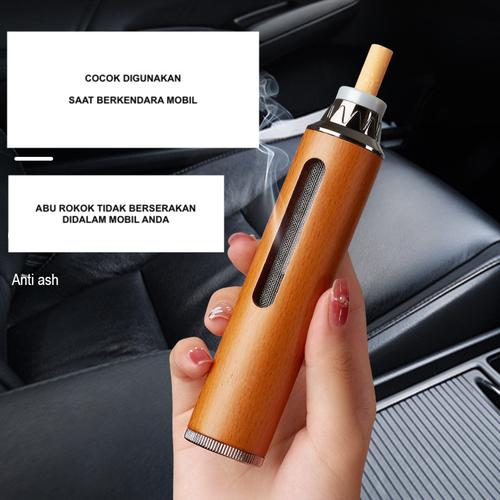 Jual IMPOR ASBAK ASHTRAY PORTABLE MUAT SEMUA JENIS ROKOK BAHAN KAYU ...