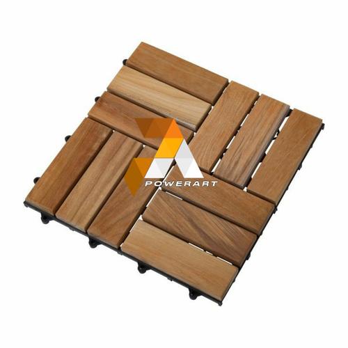 Jual Lantai kayu ubin kayu jati Decking tile Lantai kayu jatu Parquet ...