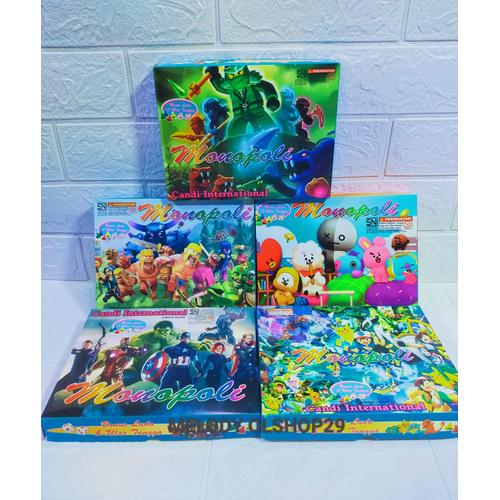 Jual MAINAN MONOPOLI INTERNASIONAL GAMBAR KARTUN 3IN1 ULAR TANGGA DAN LUDO - Jakarta Selatan ...