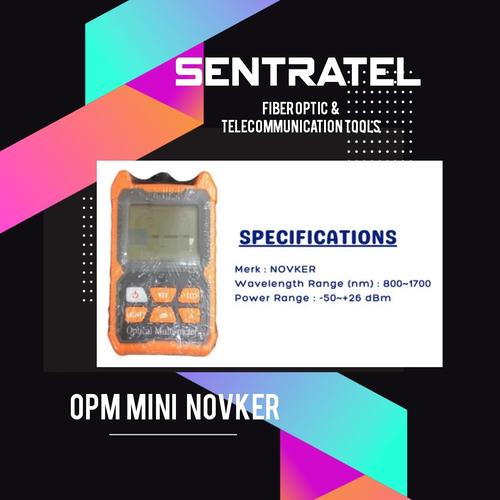 Jual OPM FTTH OPTICAL POWER METER OPM MINI OPM FTTH SENTER LED -50 ...