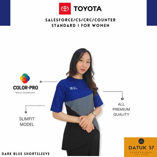 Jual Seragam Kemeja Toyota Salesforce/CS/CRC/Counter Standard I (Wanita ...
