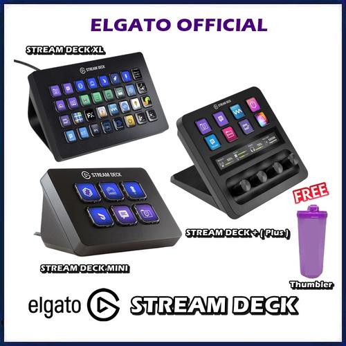 Jual Elgato Stream Deck Mini / XL Stream Deck+ + Plus Live Video Streaming - StreamDeckMini ...