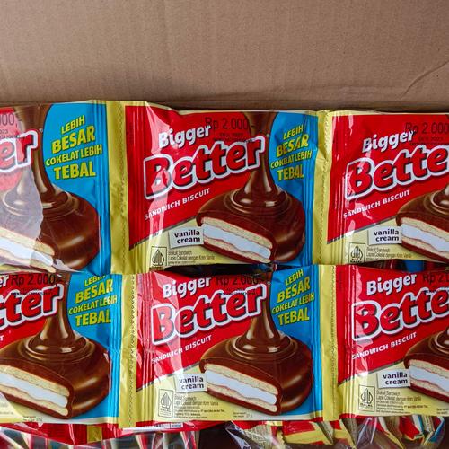 Jual Biskuit Better Sandwich 1 Renceng - Kab. Bogor - Solok Mart ...