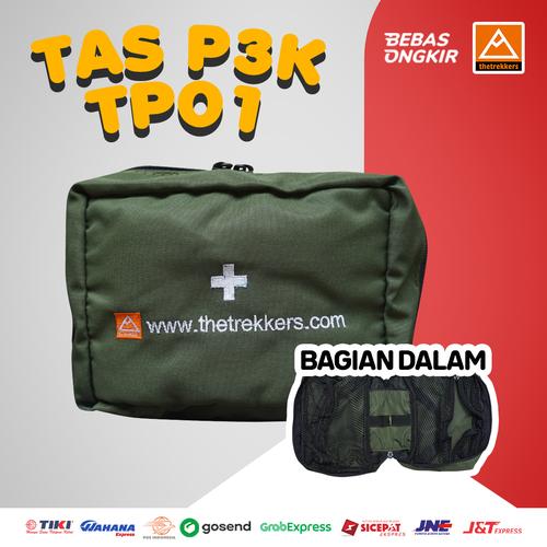 Jual Tas P3K Tipe TP01 | Tas Pertolongan Pertama - Hijau Army - Kab ...