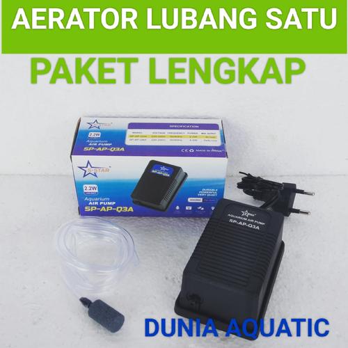 Jual Mesin aerator S-STAR SP AP 3A Alat gelembung aquarium lengkap 1 ...