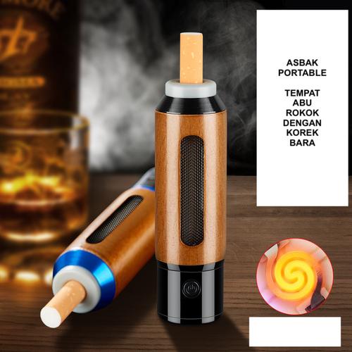 Jual PIPA ROKOK H016 ASBAK ASHTRAY PORTABLE DENGAN KOREK BARA SEMUA ...