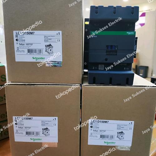 Jual LC1D150M7 Kontaktor Contactor 3P 150A 220Vac - Jakarta Pusat ...