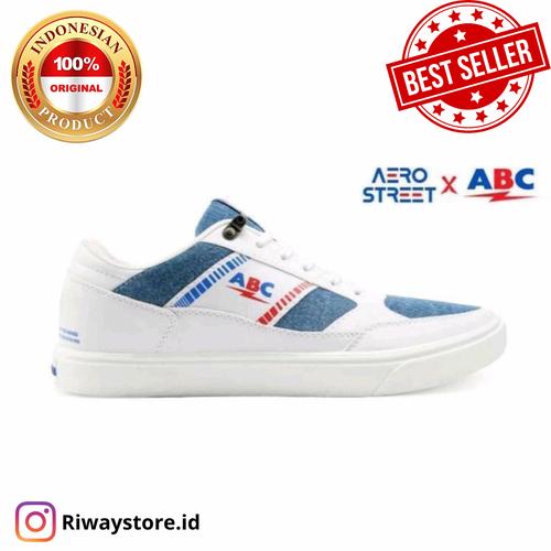 Jual [ORIGINAL] Aerostreet X Baterai ABC Sepatu Sneaker Casual ...