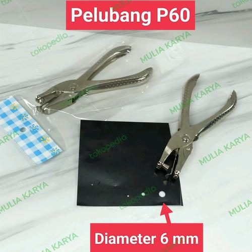 Jual Alat Pelubang Kertas 1 lubang / Karton One Hole Punch type P60 D 6 ...