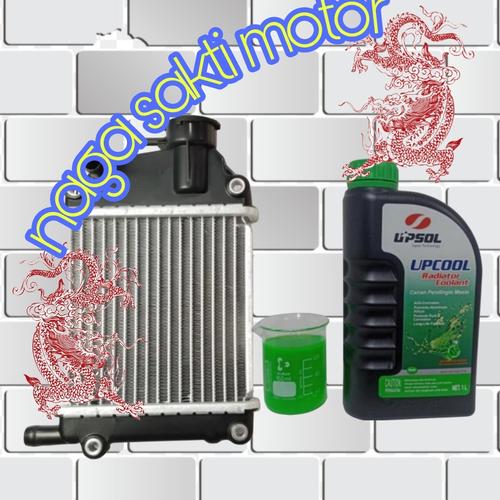Jual Radiator Vario 110 Karbu + Air Radiator Upsol 1 Liter - Jakarta ...