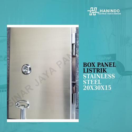 Jual BOX PANEL LISTRIK STAINLESS STEEL 20X30X15 CM PLAT 1.5MM HIGH ...