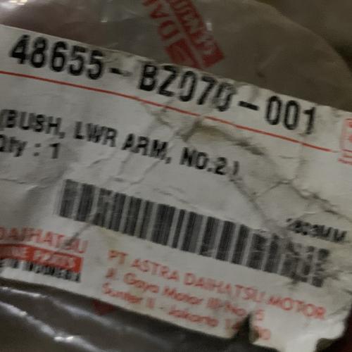Jual Bushing Arm Grandmax Besar 100% Asli Daihatsu 48655-Bz070 - Kota ...