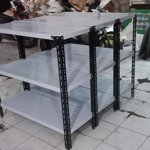 Jual RAK BESI SIKU 100X40X100 - Abu-abu, P100XL4PXT100 - Kota Surabaya ...