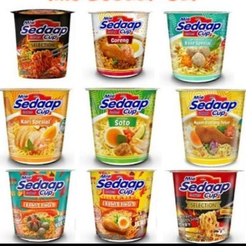 Jual MIE SEDAAP CUP POPMIE GELAS INSTAN GORENG REBUS BAKSO KOREAN SPICY ...
